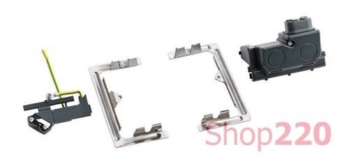 654015 Legrand купить лючок в стол, алюминий, цена в Киеве (Украина)